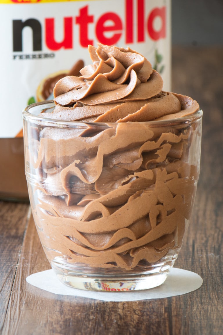 Nutella Buttercream - Charlotte's Lively Kitchen