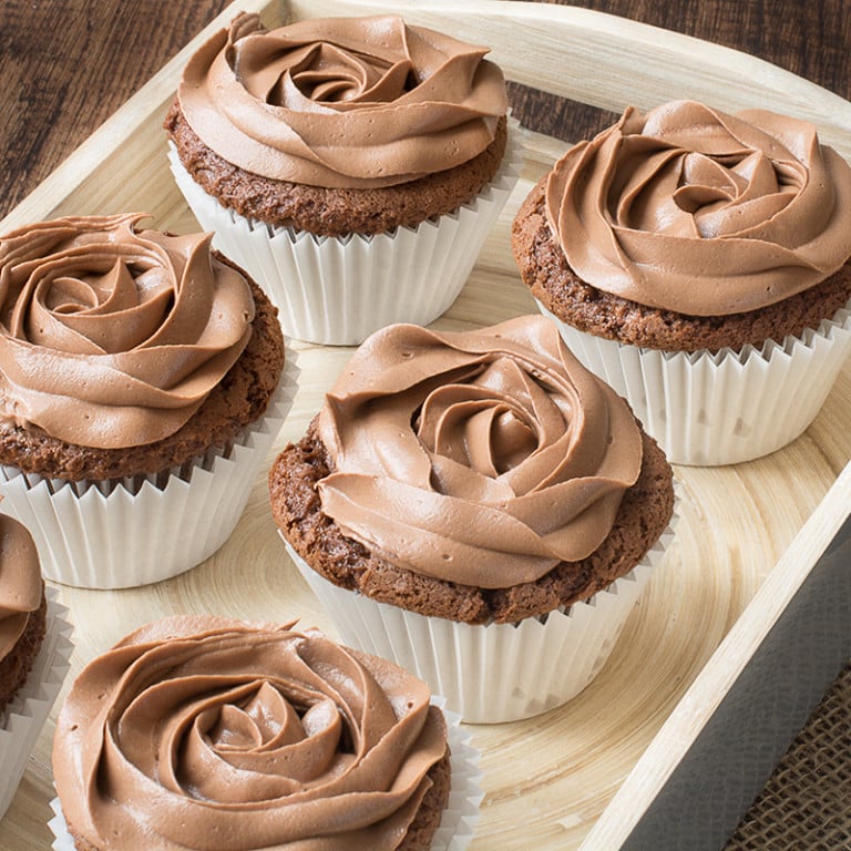 Easy Nutella Cupcakes - Charlotte's Lively Kitchen